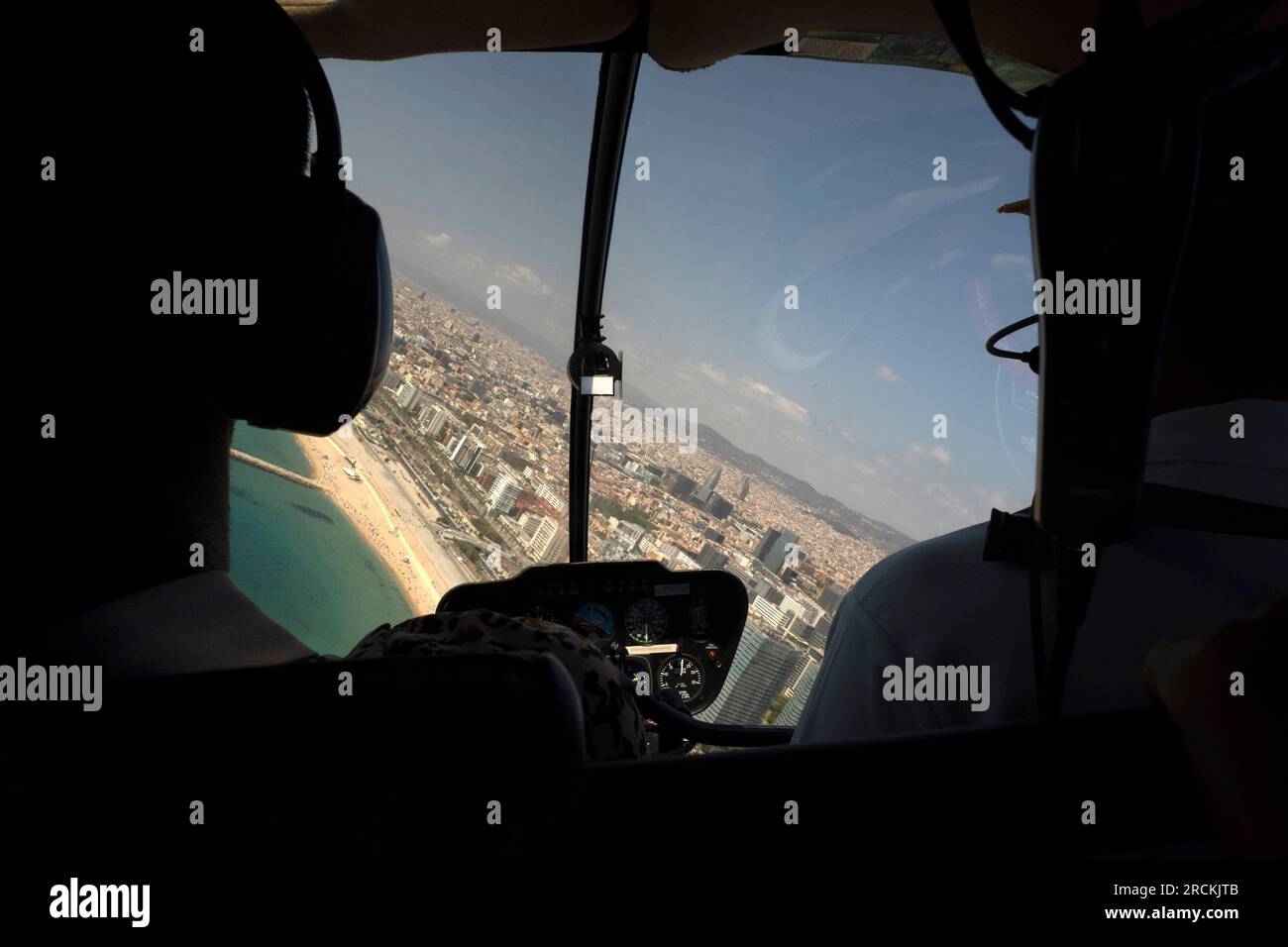 Helicopter tour barcelona hi-res stock photography and images - Alamy