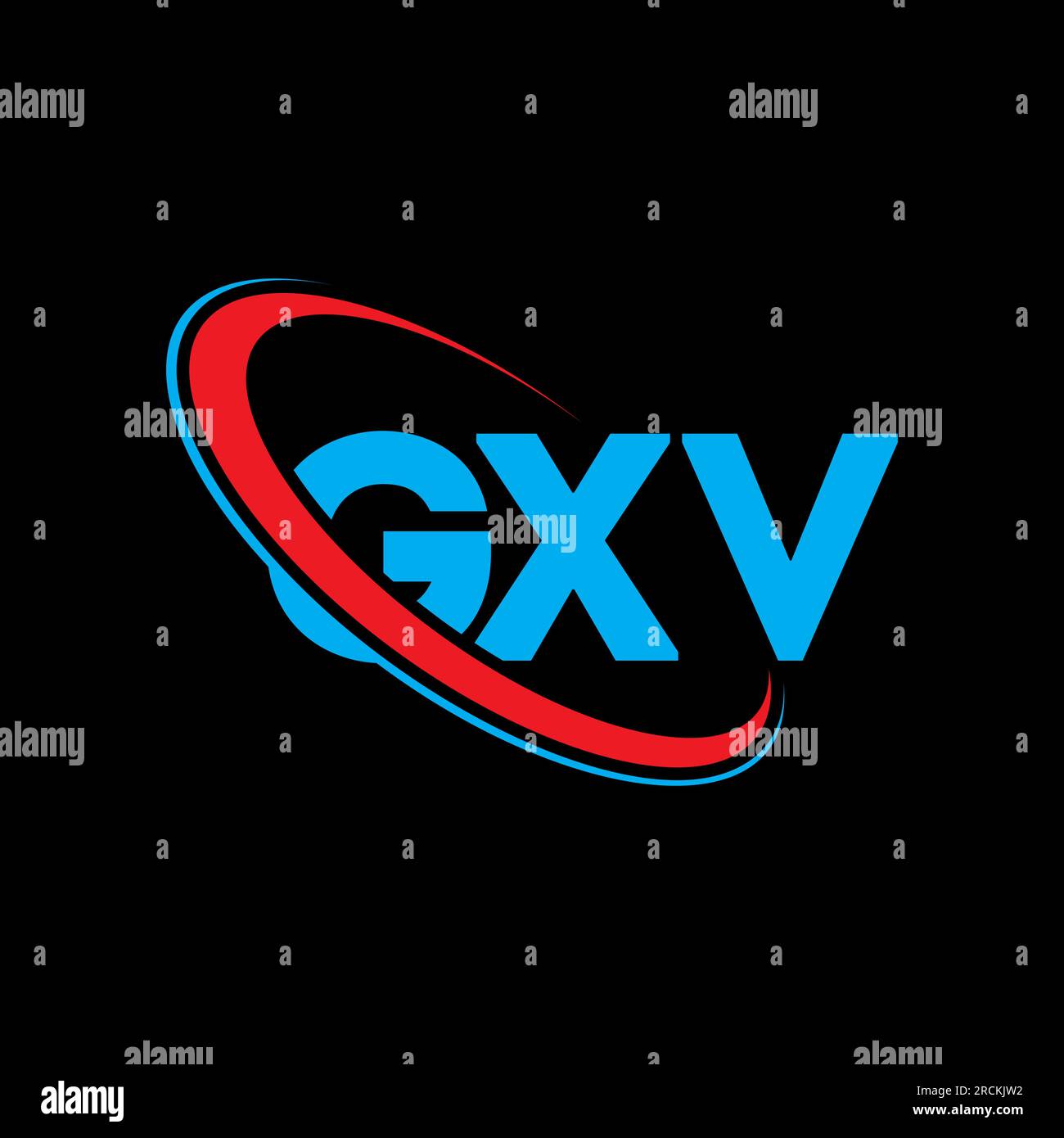 GXV logo. GXV letter. GXV letter logo design. Initials GXV logo linked ...