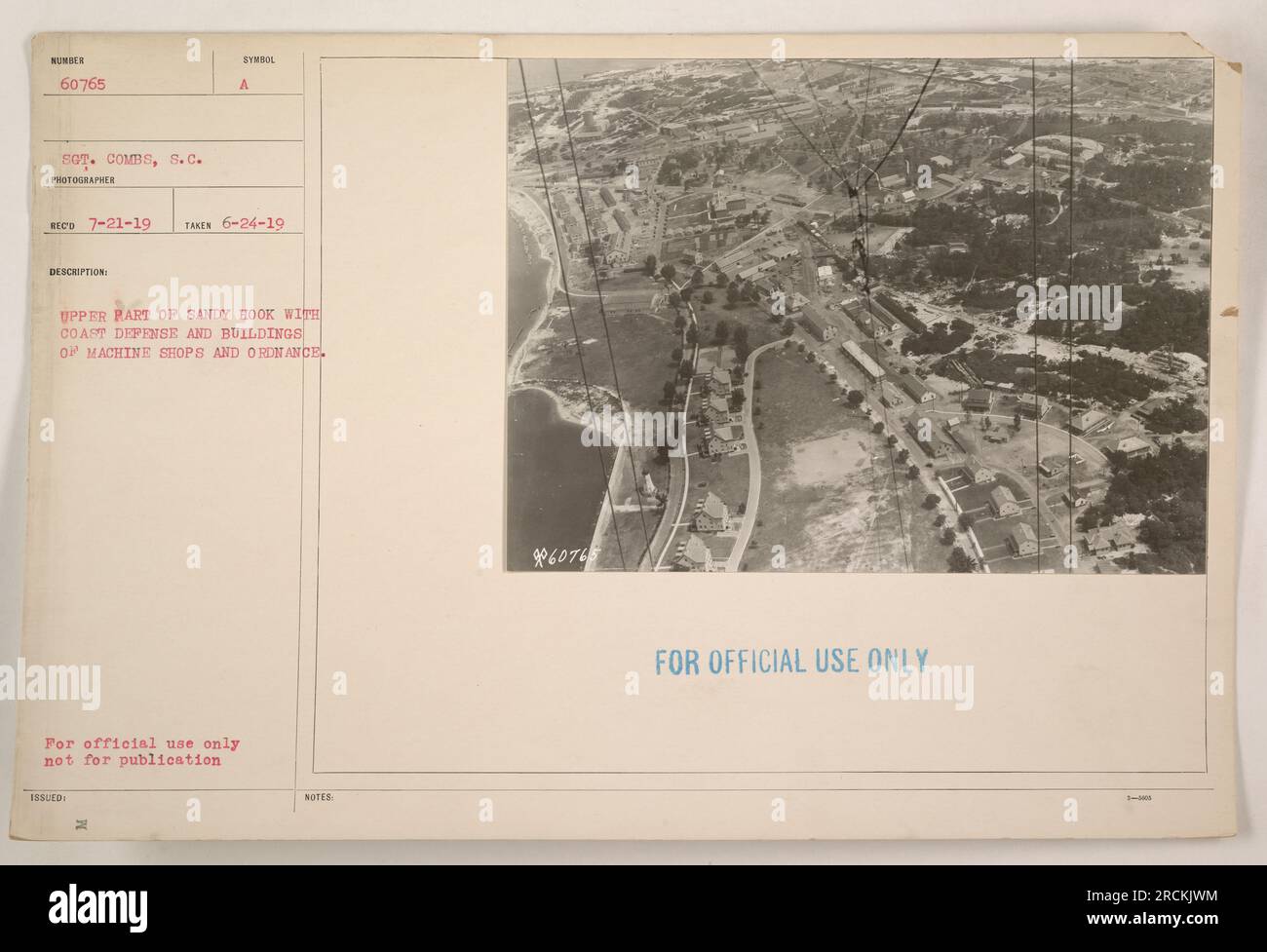 Defense buildings and machine shops can be seen in the upper part of ...