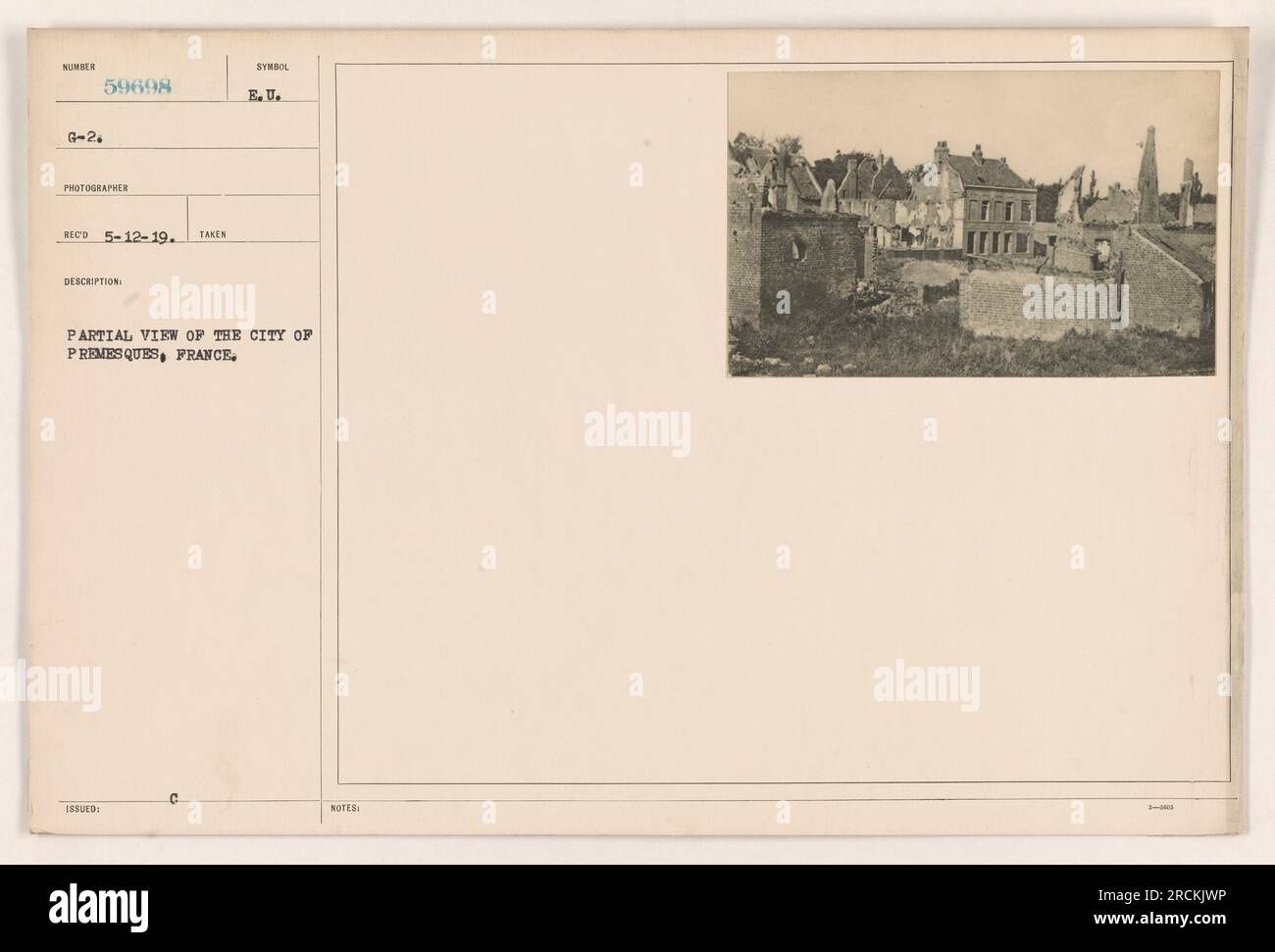 French city during ww1 hi-res stock photography and images - Alamy