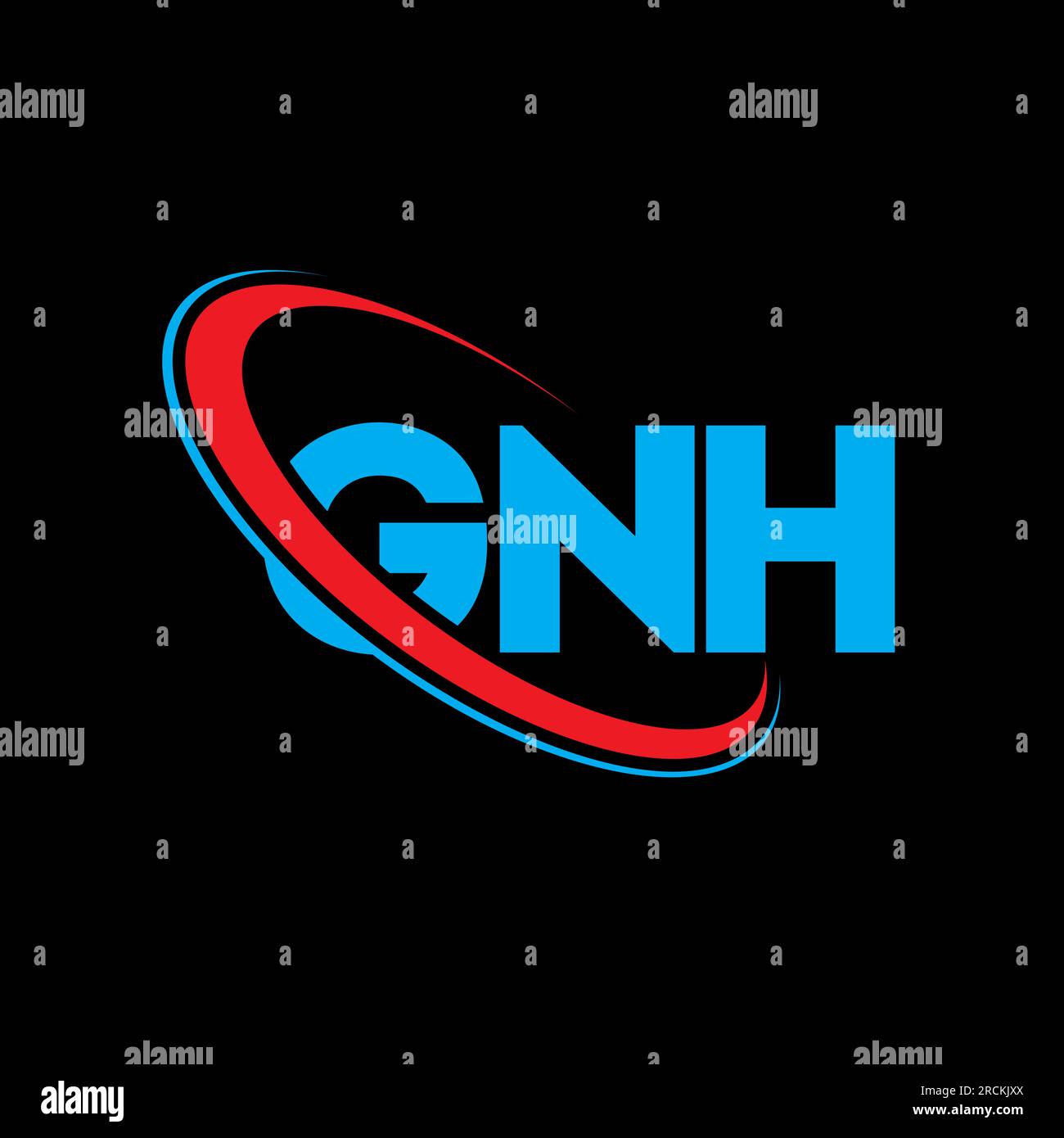 GNH logo. GNH letter. GNH letter logo design. Initials GNH logo linked ...
