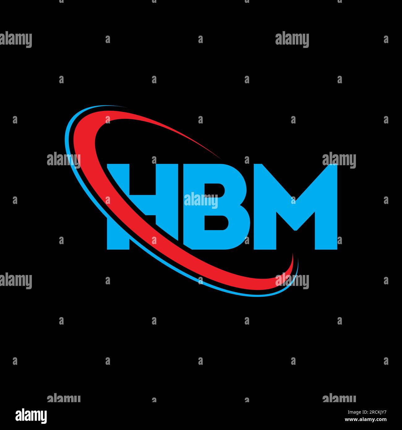 HBM logo. HBM letter. HBM letter logo design. Initials HBM logo linked ...