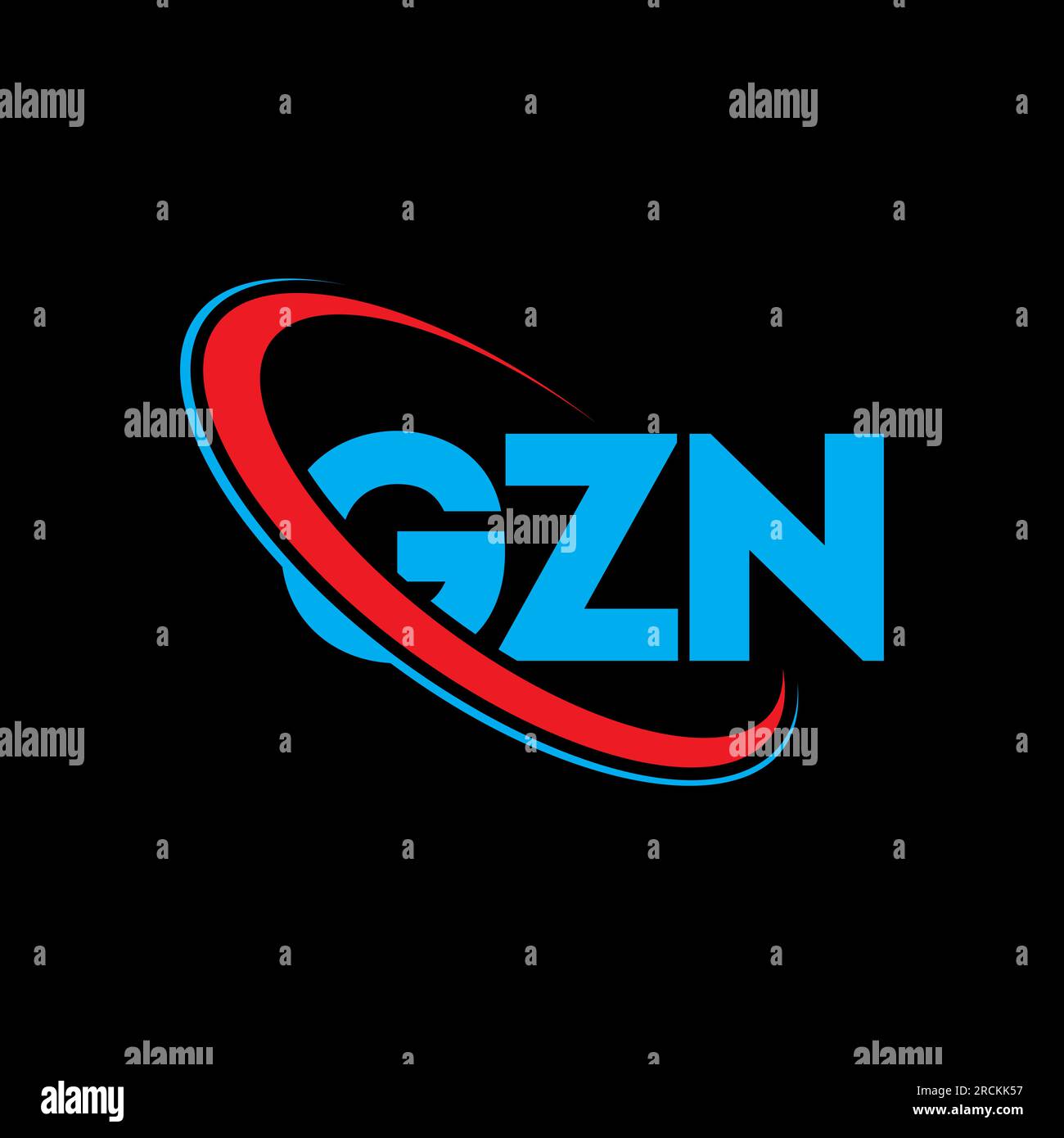 GZN logo. GZN letter. GZN letter logo design. Initials GZN logo linked ...