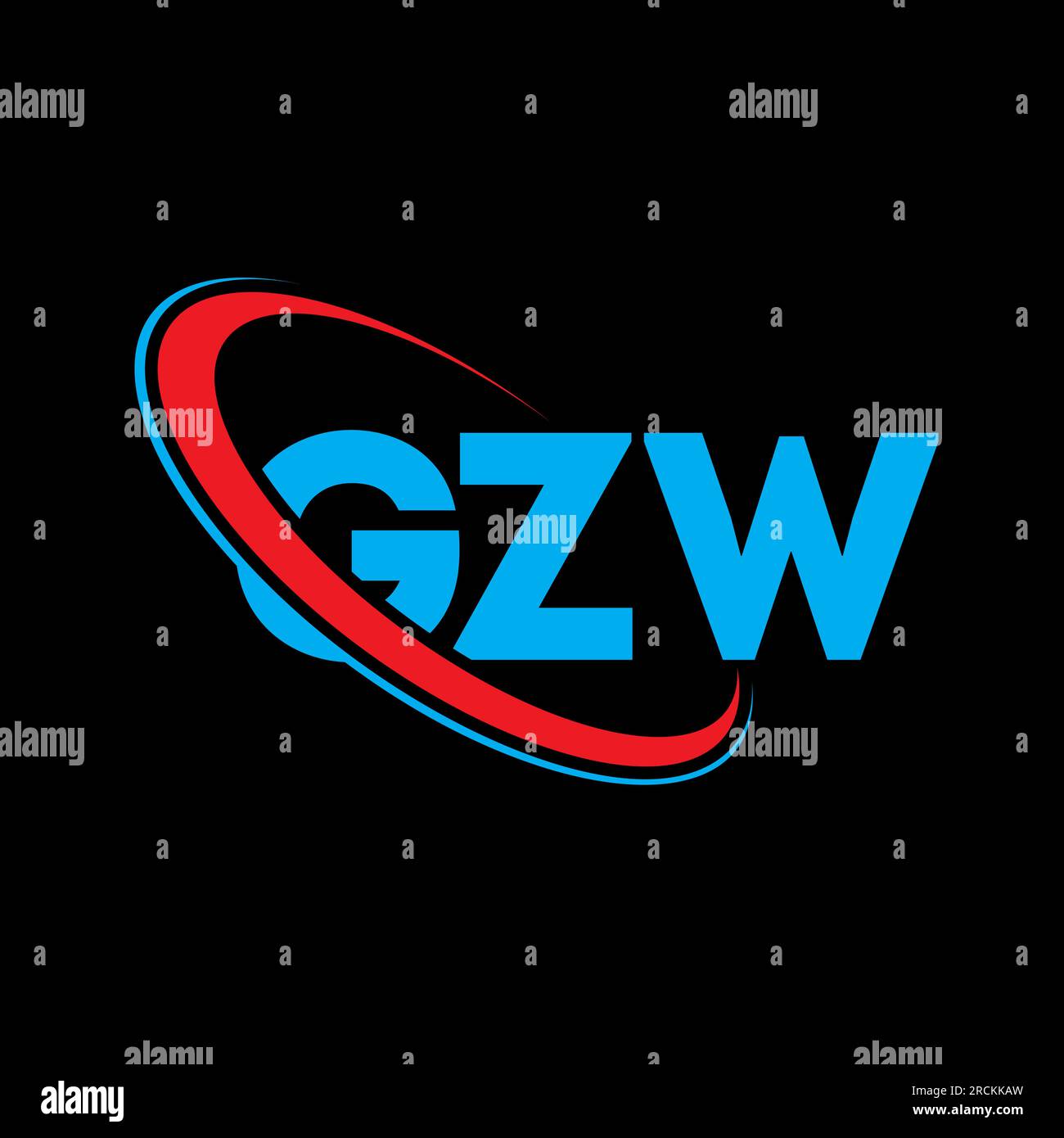 Gzw logo design hi-res stock photography and images - Alamy