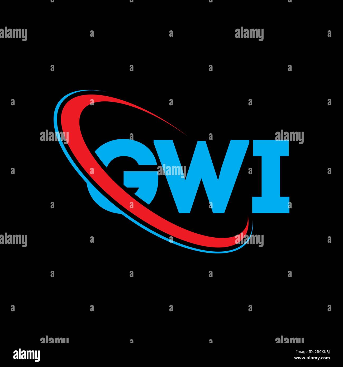 GWI logo. GWI letter. GWI letter logo design. Initials GWI logo linked ...