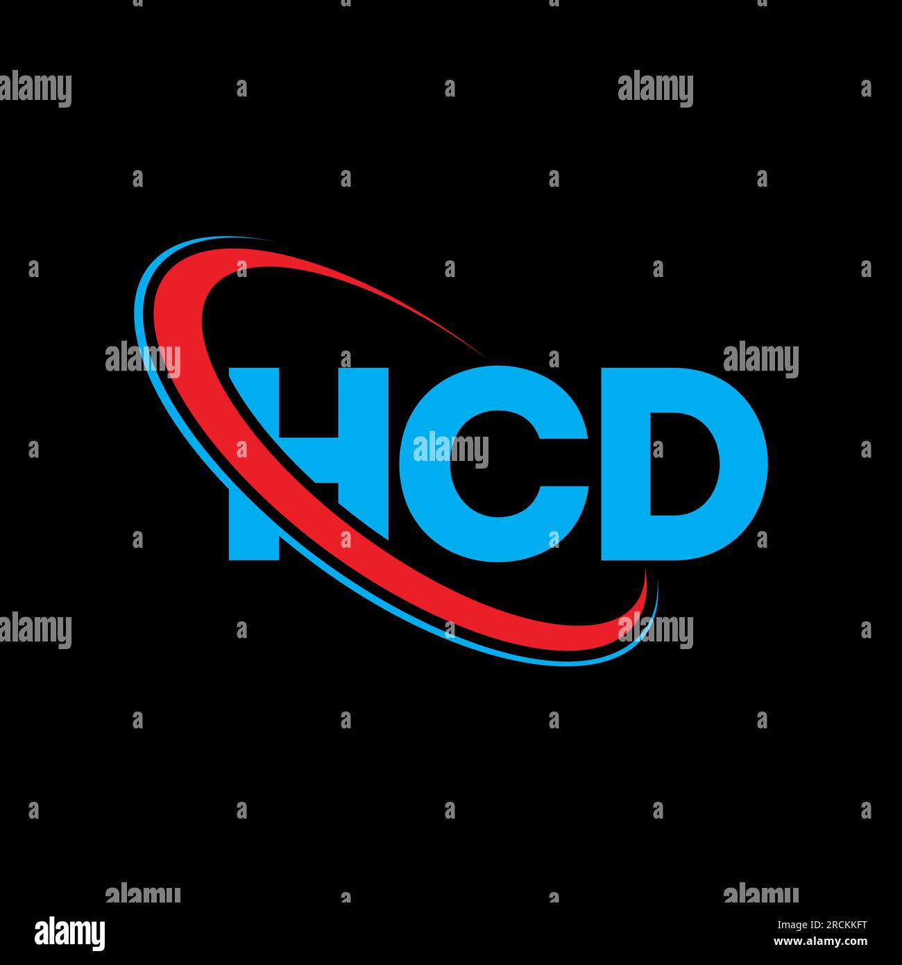 HCD logo. HCD letter. HCD letter logo design. Initials HCD logo linked ...