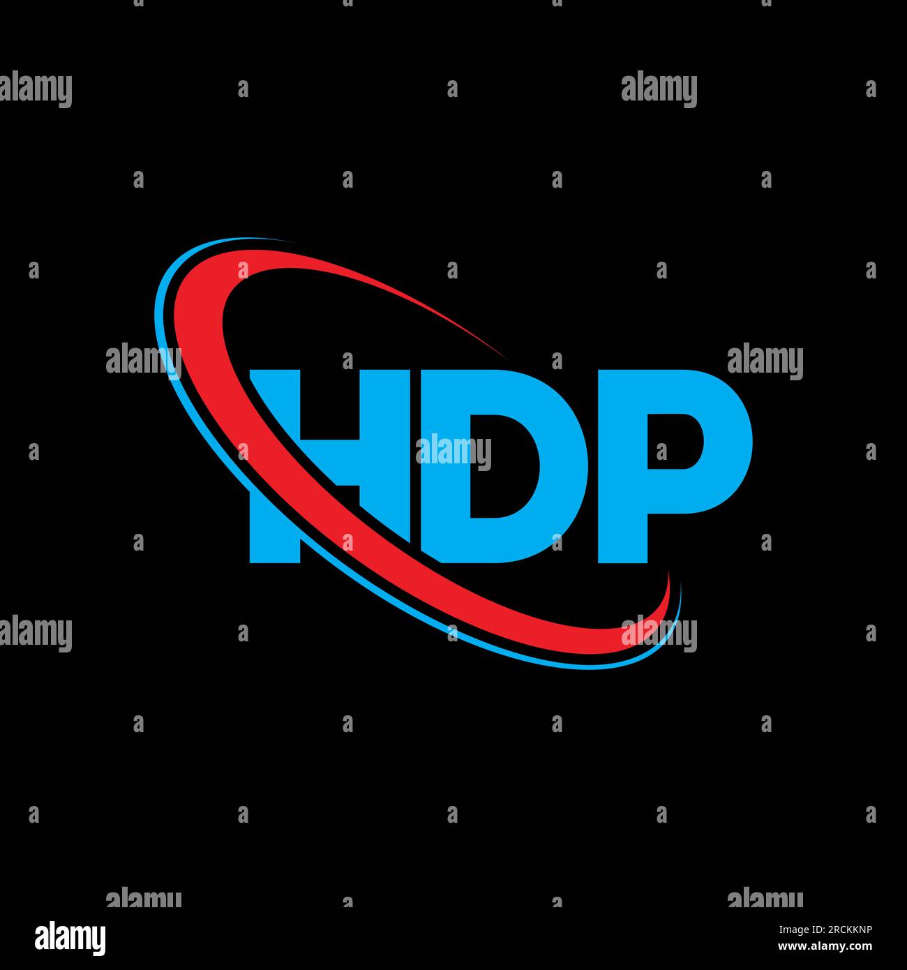 HDP logo. HDP letter. HDP letter logo design. Initials HDP logo linked ...