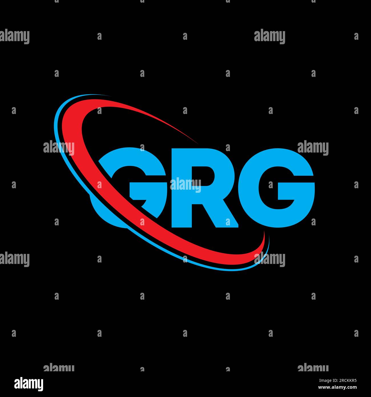 GRG logo. GRG letter. GRG letter logo design. Initials GRG logo linked with circle and uppercase ...