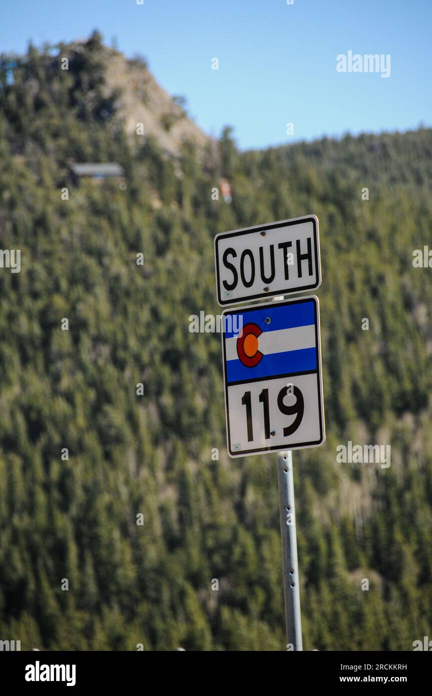 Highway 119 south hi-res stock photography and images - Alamy