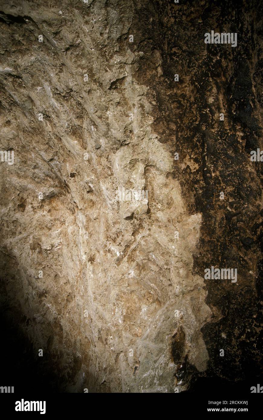 Elephant tusk marks, Kitum Cave, Mount Elgon, Kenya Stock Photo - Alamy