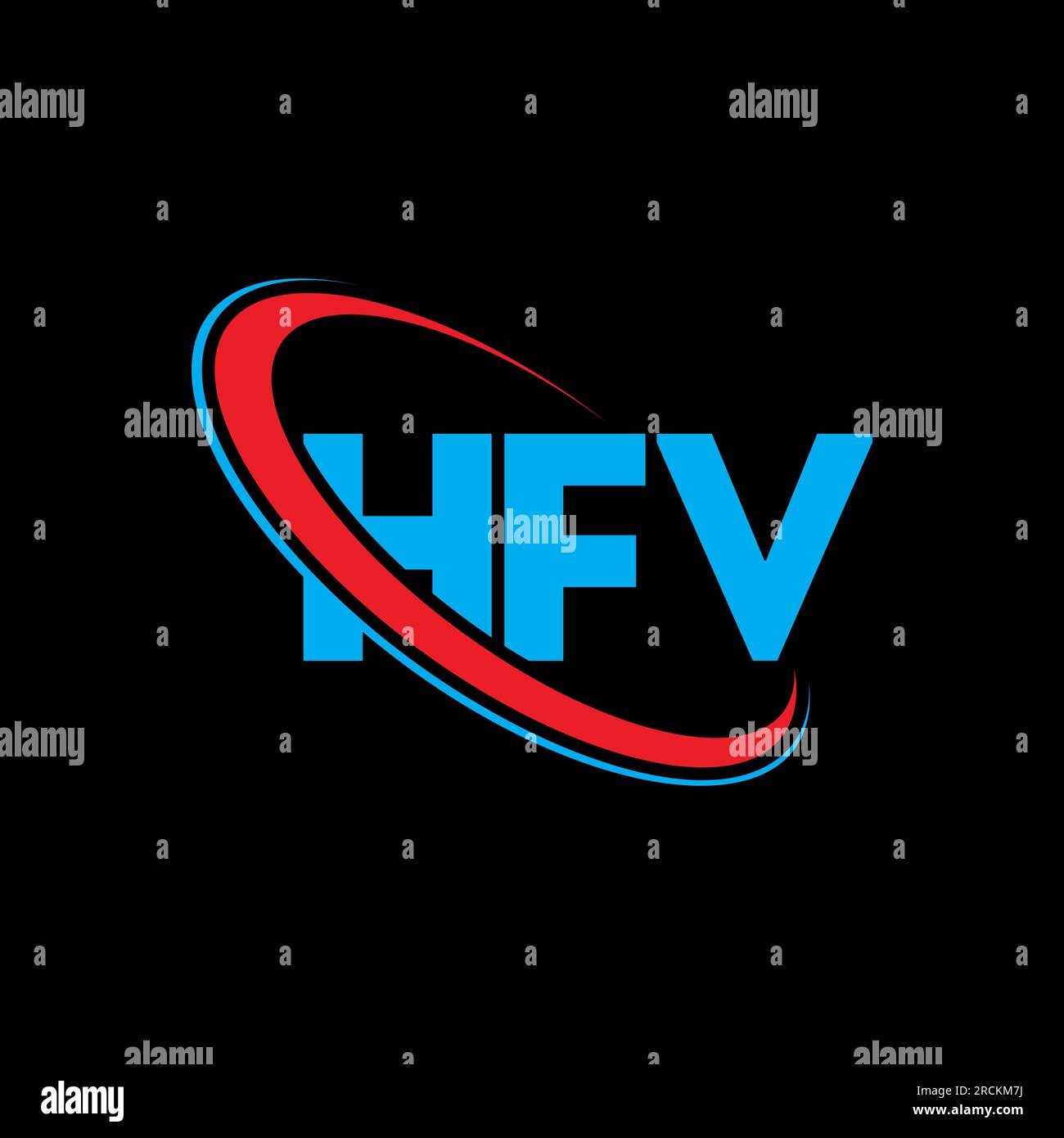 HFV logo. HFV letter. HFV letter logo design. Initials HFV logo linked ...