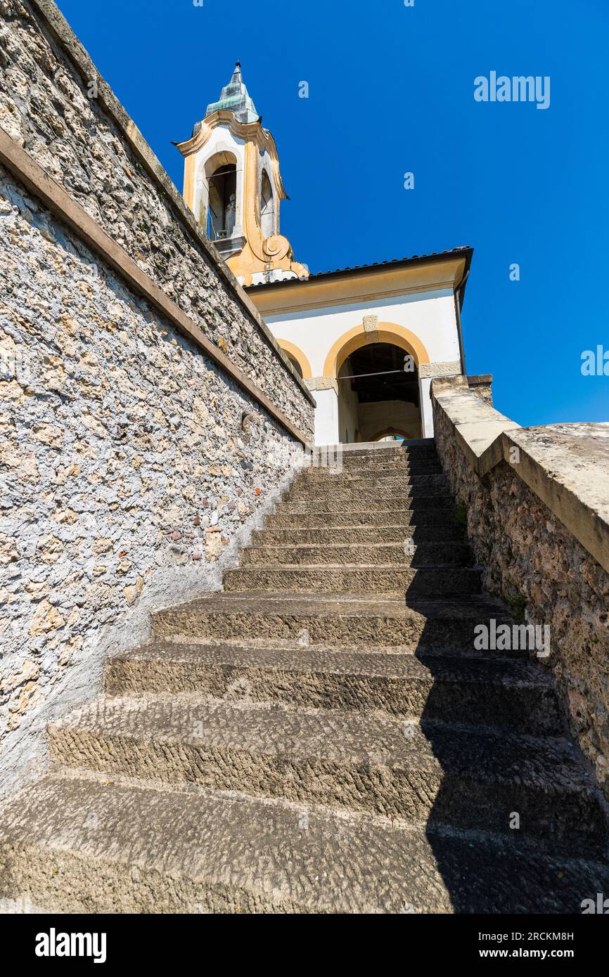 Italy Veneto Vidor War Memorial Monument and Chapel of Our Lady of ...