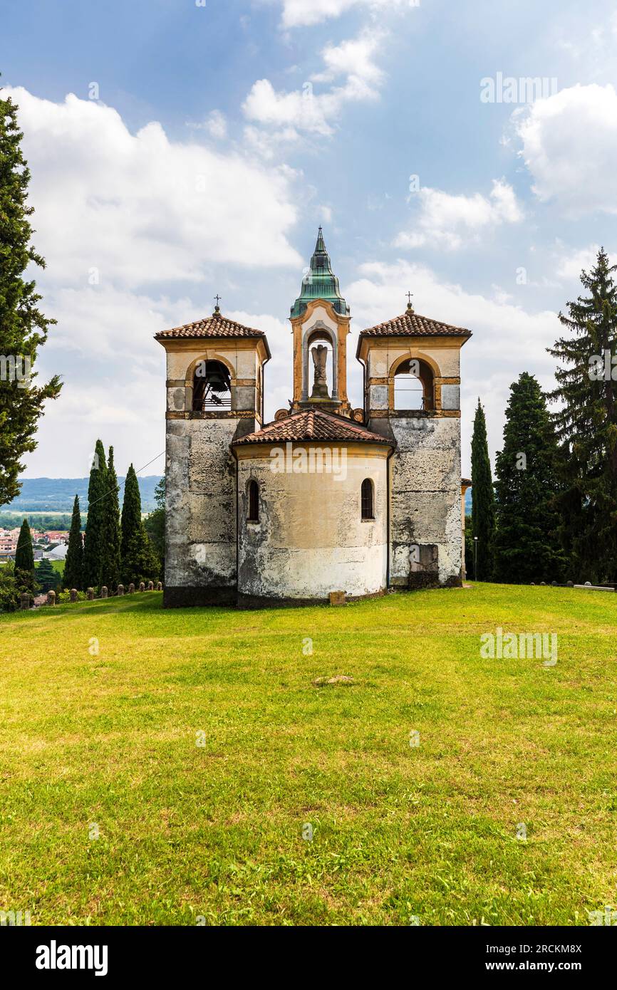 Italy Veneto Vidor War Memorial Monument and Chapel of Our Lady of ...