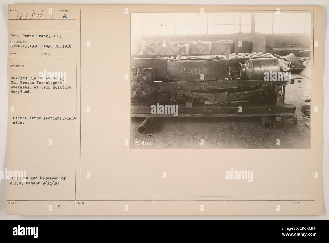 Crating process hi-res stock photography and images - Alamy