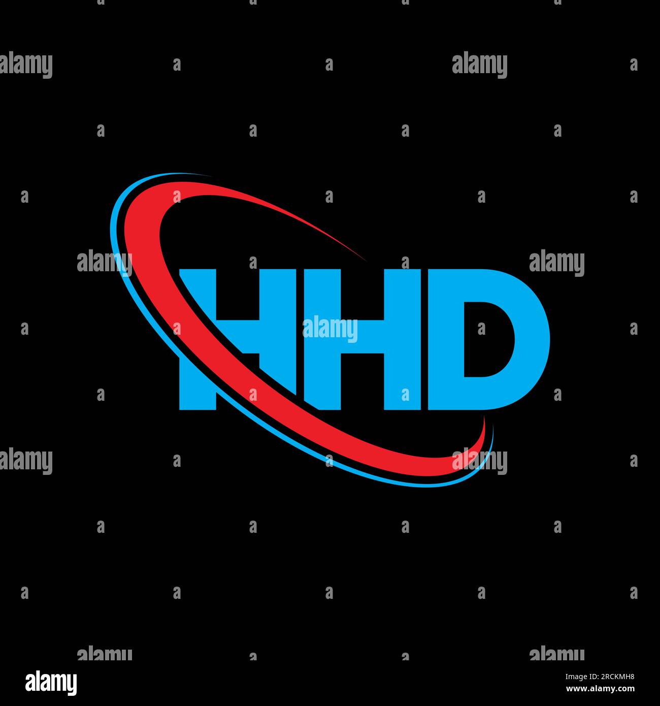 HHD logo. HHD letter. HHD letter logo design. Initials HHD logo linked ...