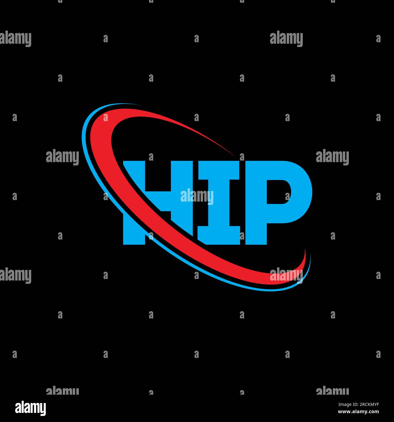 Minimal letter hip logo hi-res stock photography and images - Alamy