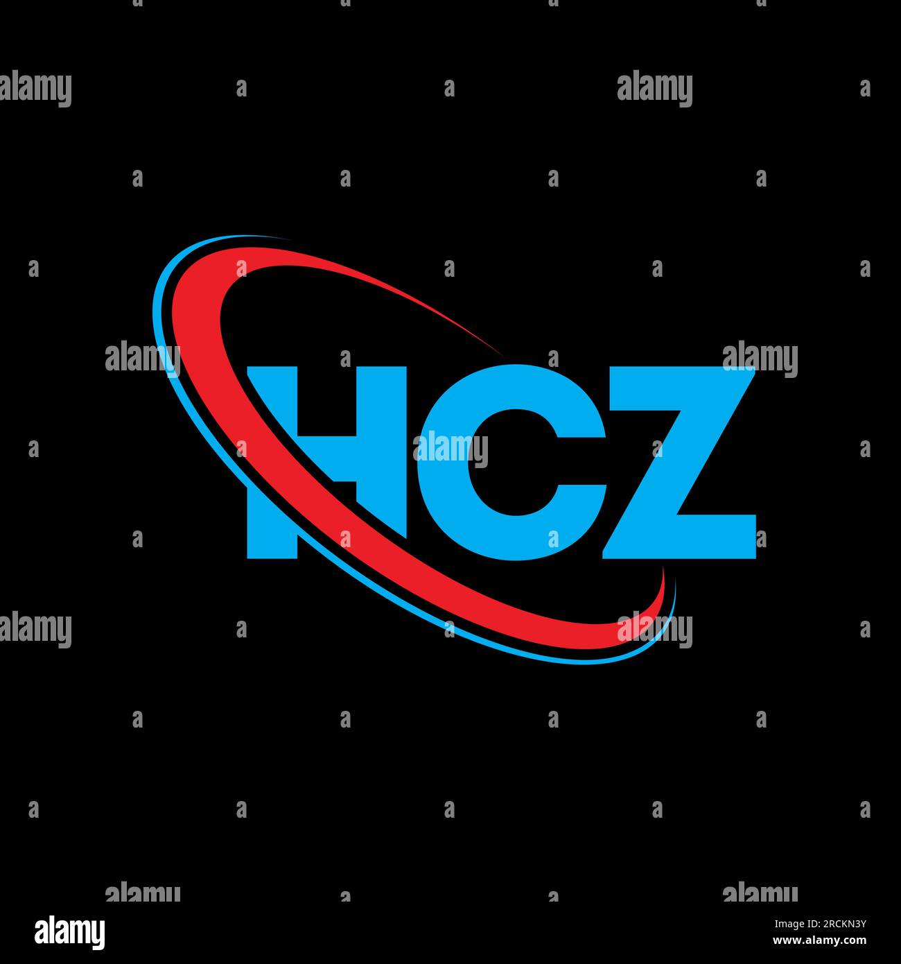 HCZ logo. HCZ letter. HCZ letter logo design. Initials HCZ logo linked with circle and uppercase ...