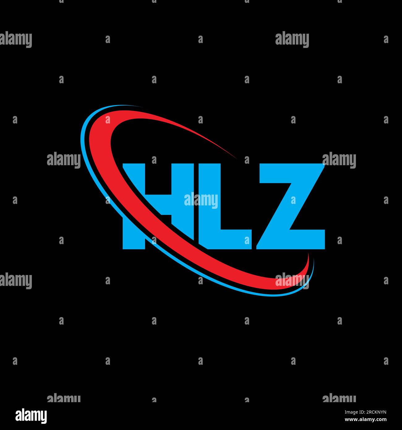 HLZ logo. HLZ letter. HLZ letter logo design. Initials HLZ logo linked ...