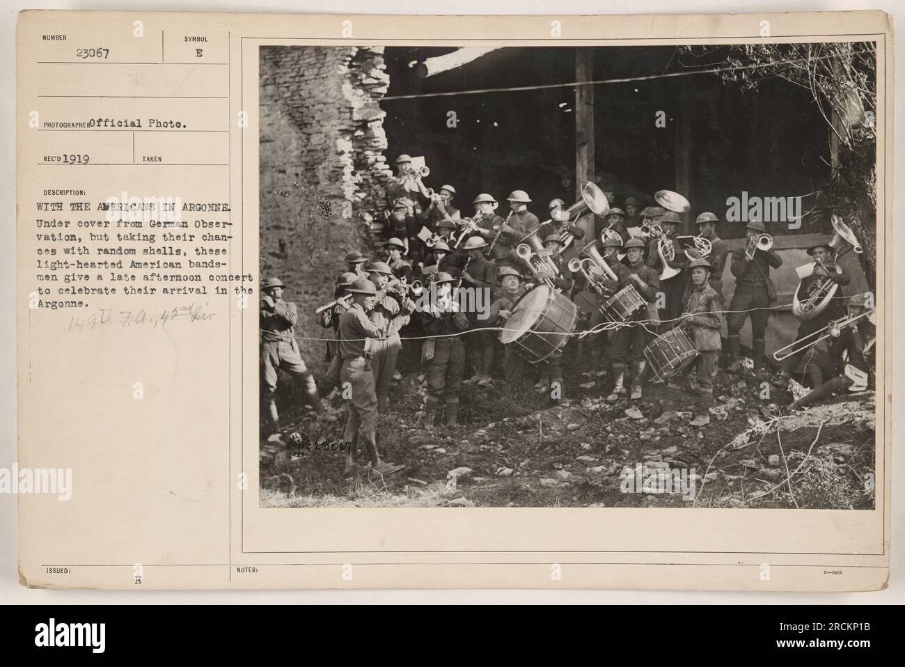 American presence in argonne hi-res stock photography and images - Alamy