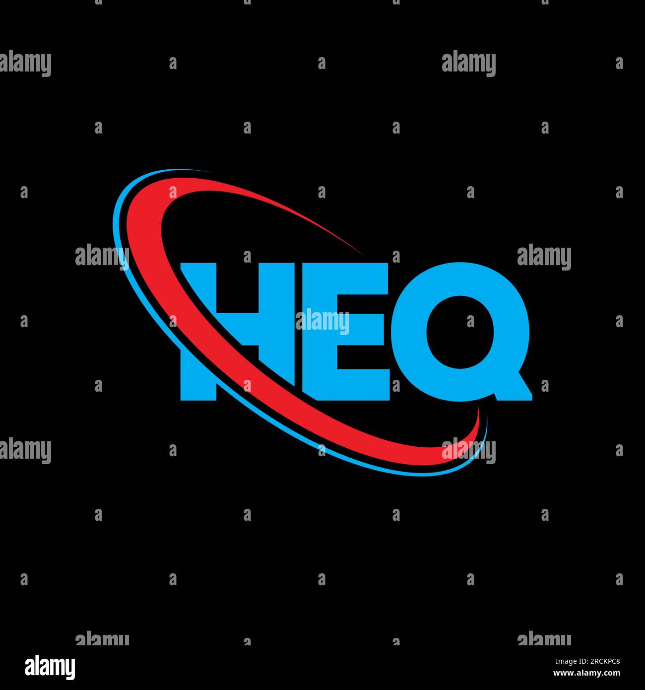 HEQ logo. HEQ letter. HEQ letter logo design. Initials HEQ logo linked ...