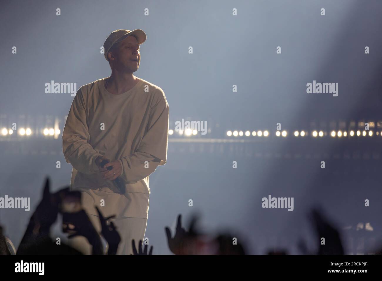 Chicago, USA. 14th July, 2023. Rapper NF (Nathan Feuerstein) during the ...
