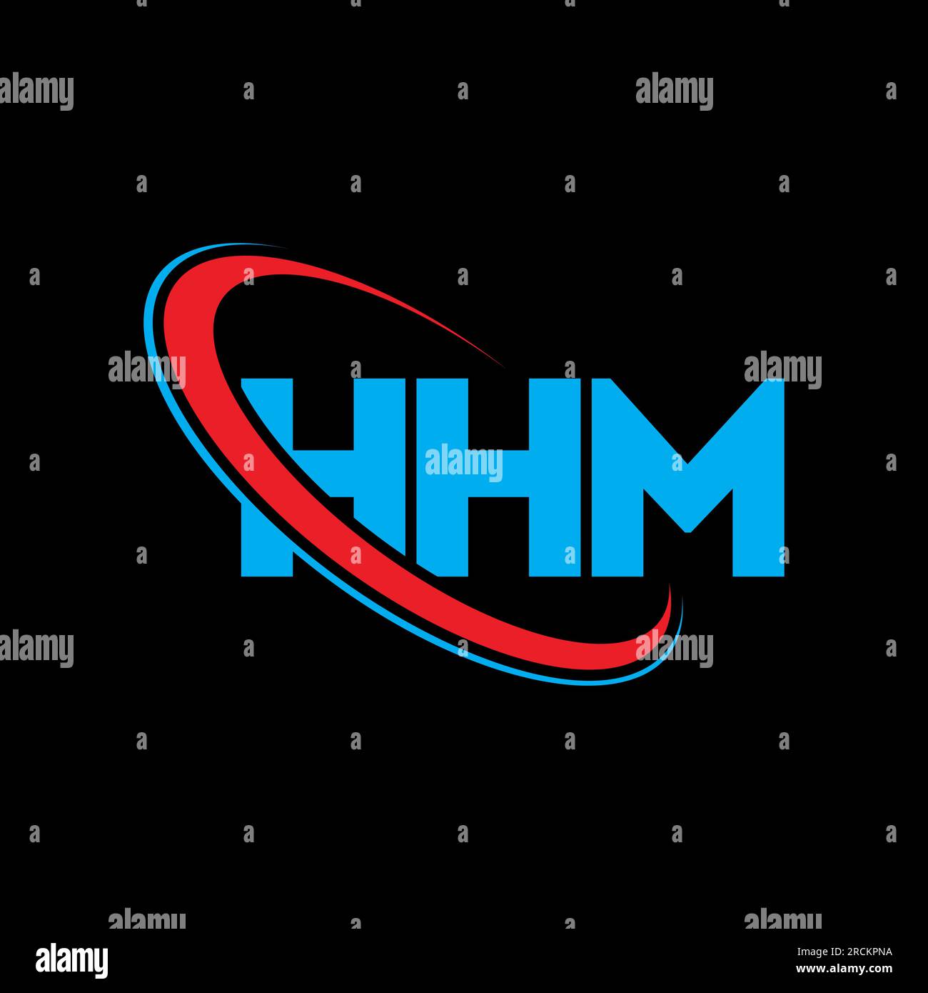 HHM logo. HHM letter. HHM letter logo design. Initials HHM logo linked ...