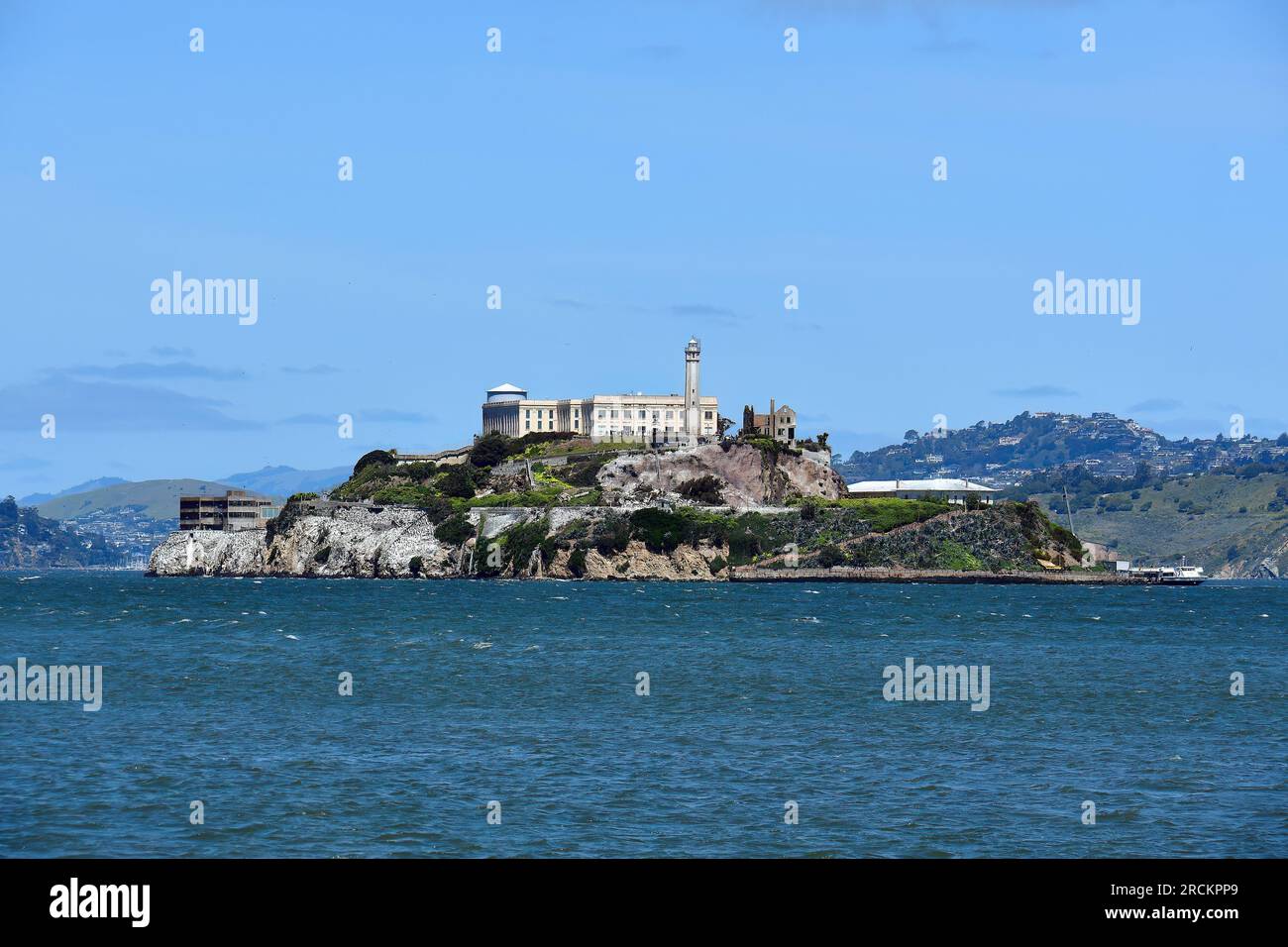 Alcatraz Federal Penitentiary, The Rock, Alcatraz Island, San Francisco ...