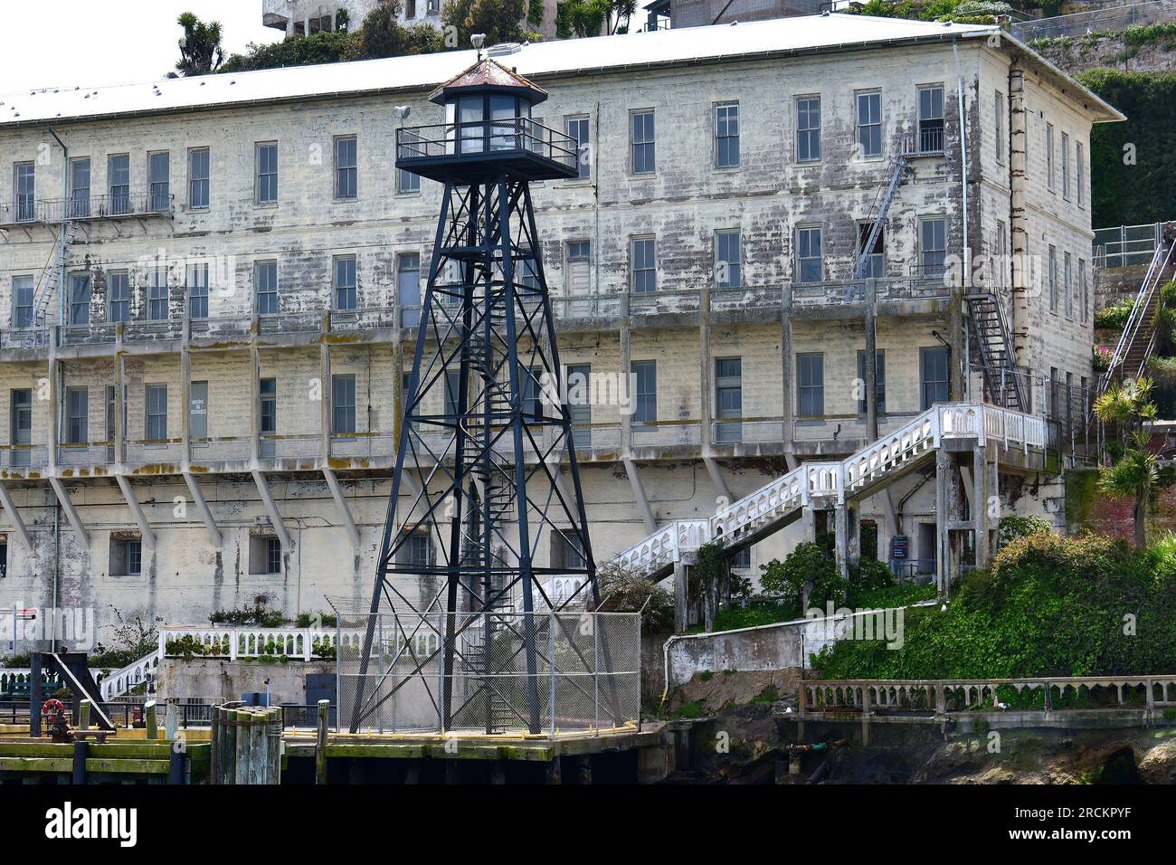 Alcatraz Federal Penitentiary, The Rock, Alcatraz Island, San Francisco ...
