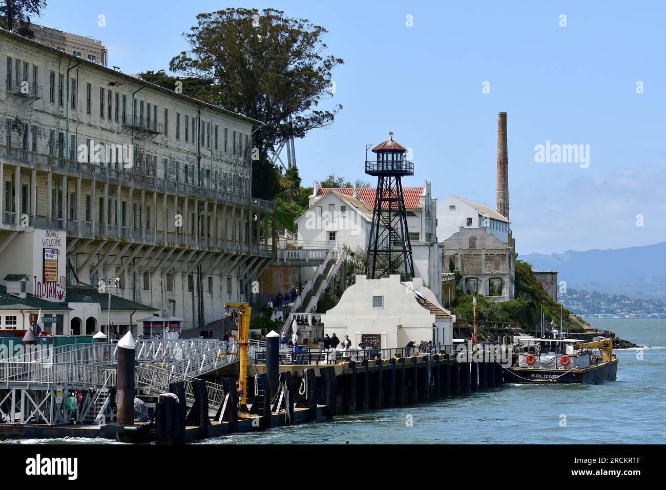 Alcatraz Federal Penitentiary, The Rock, Alcatraz Island, San Francisco ...