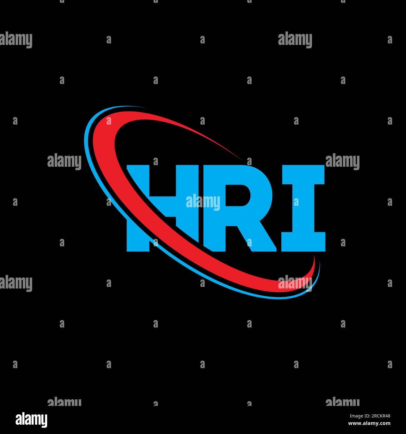 HRI logo. HRI letter. HRI letter logo design. Initials HRI logo linked ...