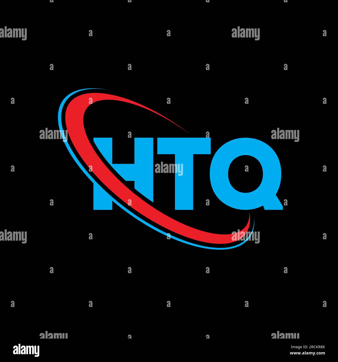 HTQ logo. HTQ letter. HTQ letter logo design. Initials HTQ logo linked ...