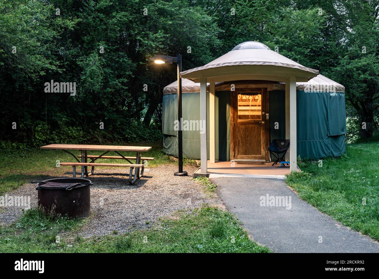 Yurt village hi-res stock photography and images - Alamy