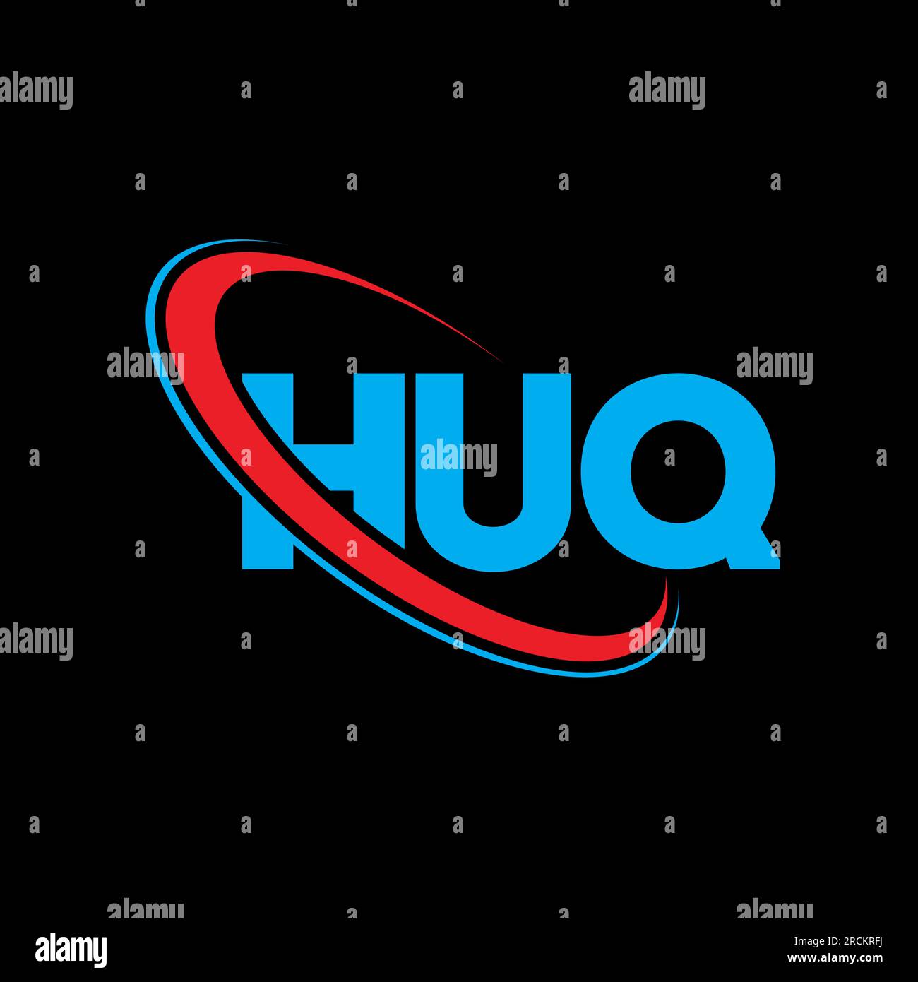 Huq logo design hi-res stock photography and images - Alamy