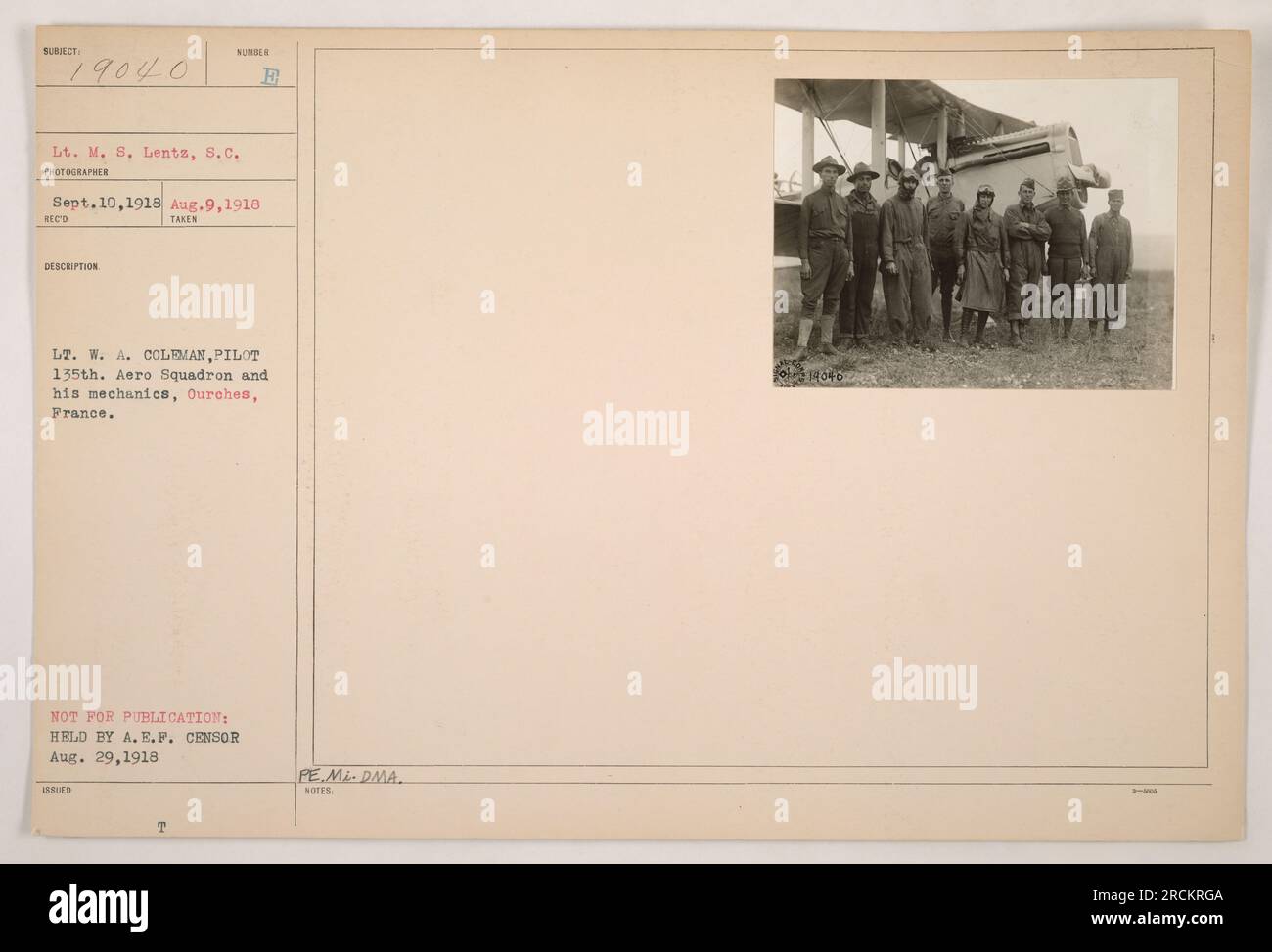 Coleman pilot hi-res stock photography and images - Alamy