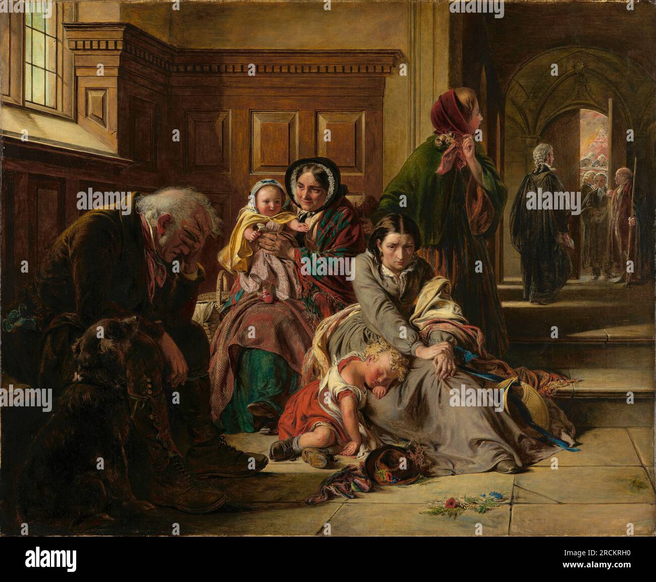 Waiting for the verdict abraham solomon hi-res stock photography and ...