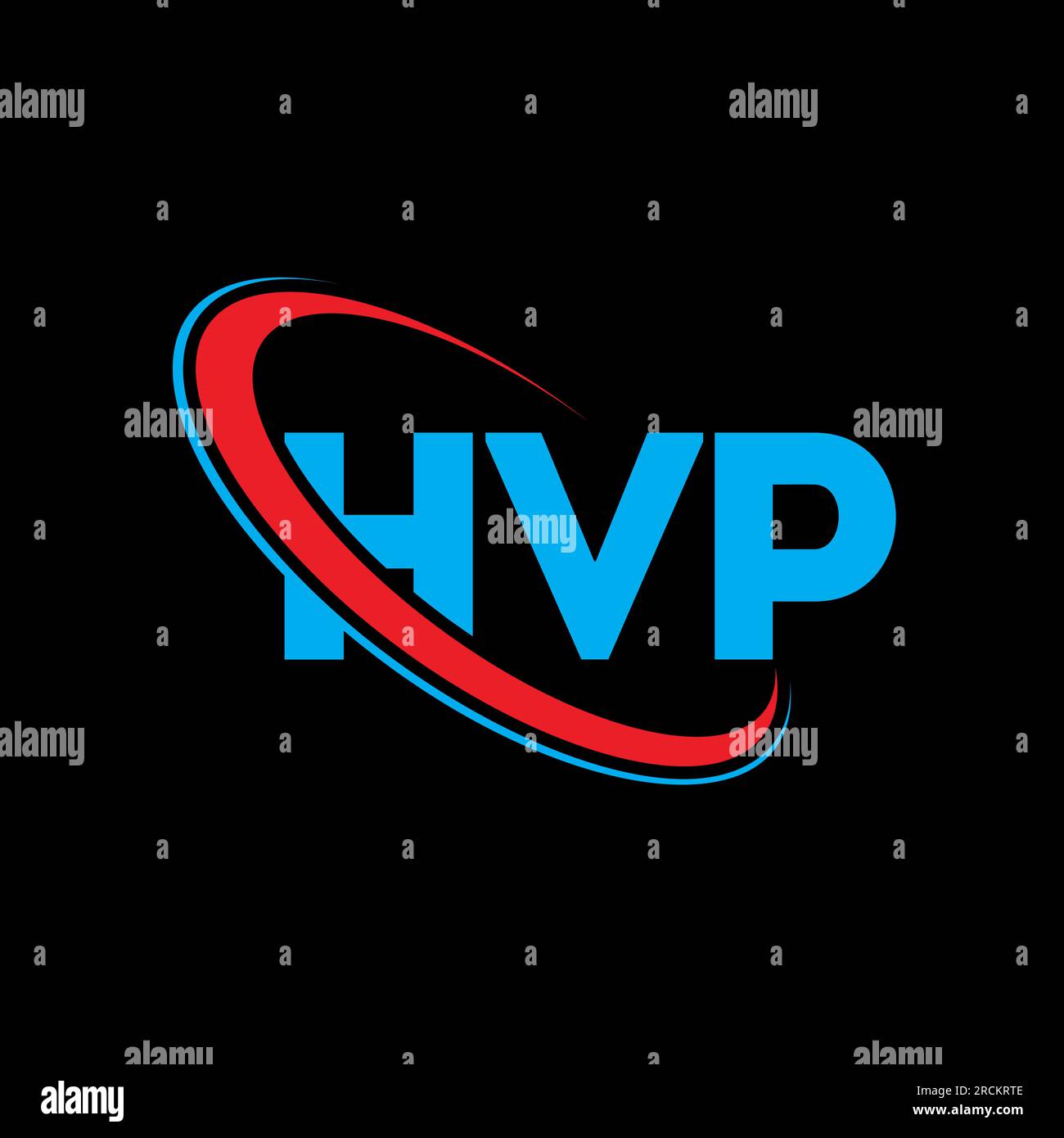 HVP logo. HVP letter. HVP letter logo design. Initials HVP logo linked with circle and uppercase ...