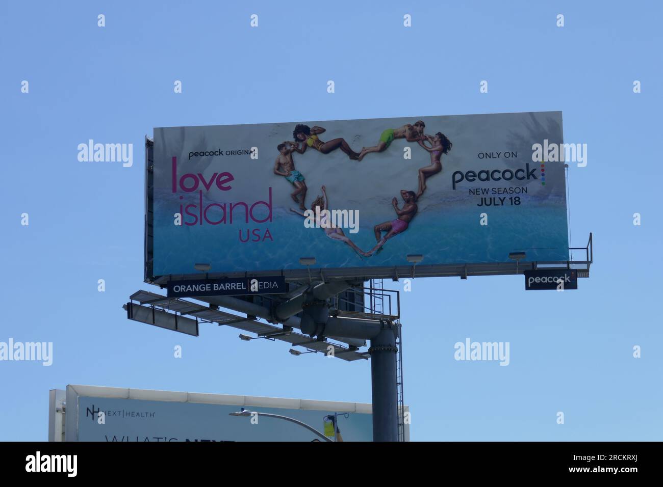 Los Angeles, California, USA 13th July 2023 Love Island Billboard on ...