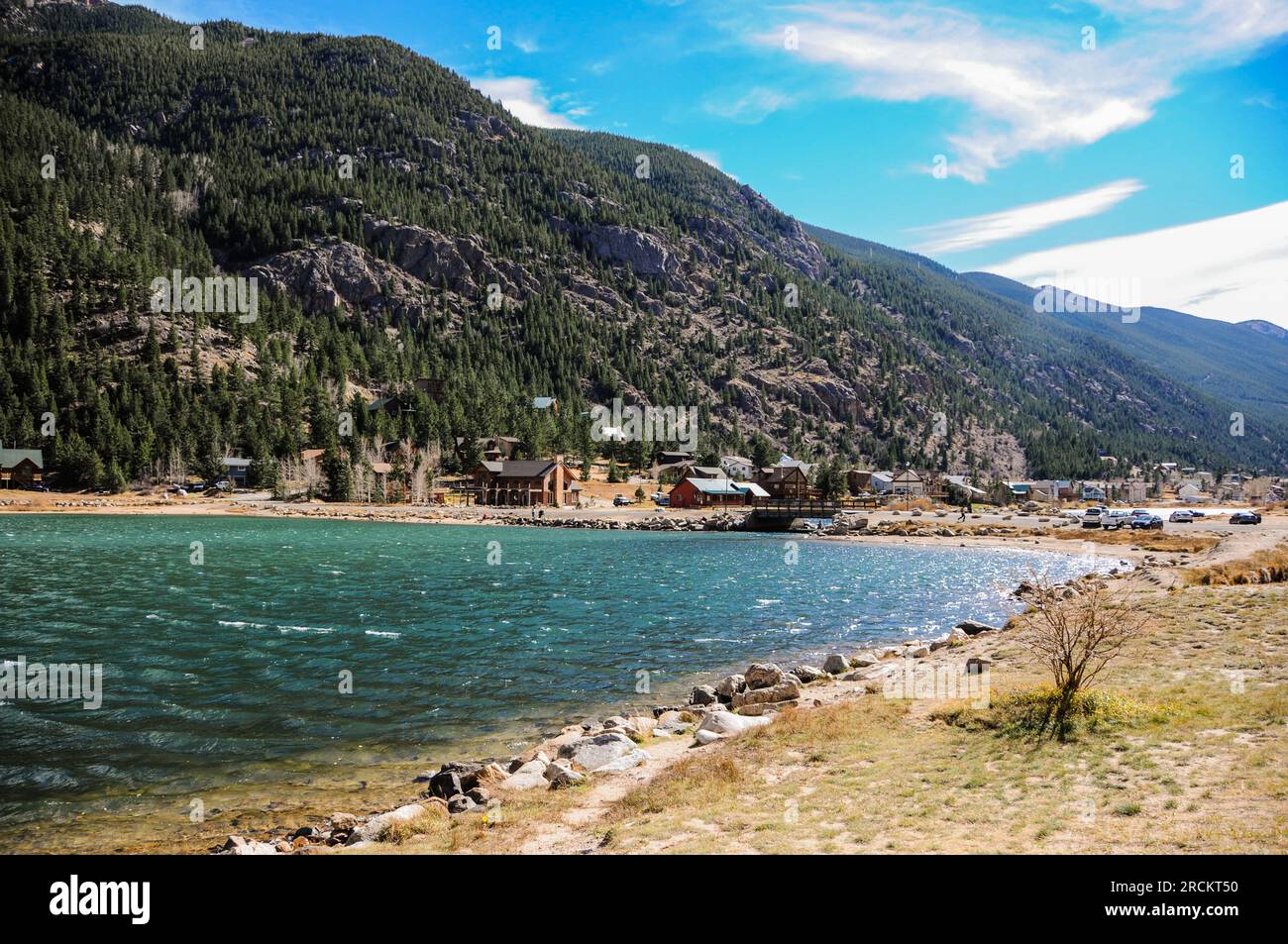 Georgetown Lake in Colorado in the sunshine Stock Photo - Alamy