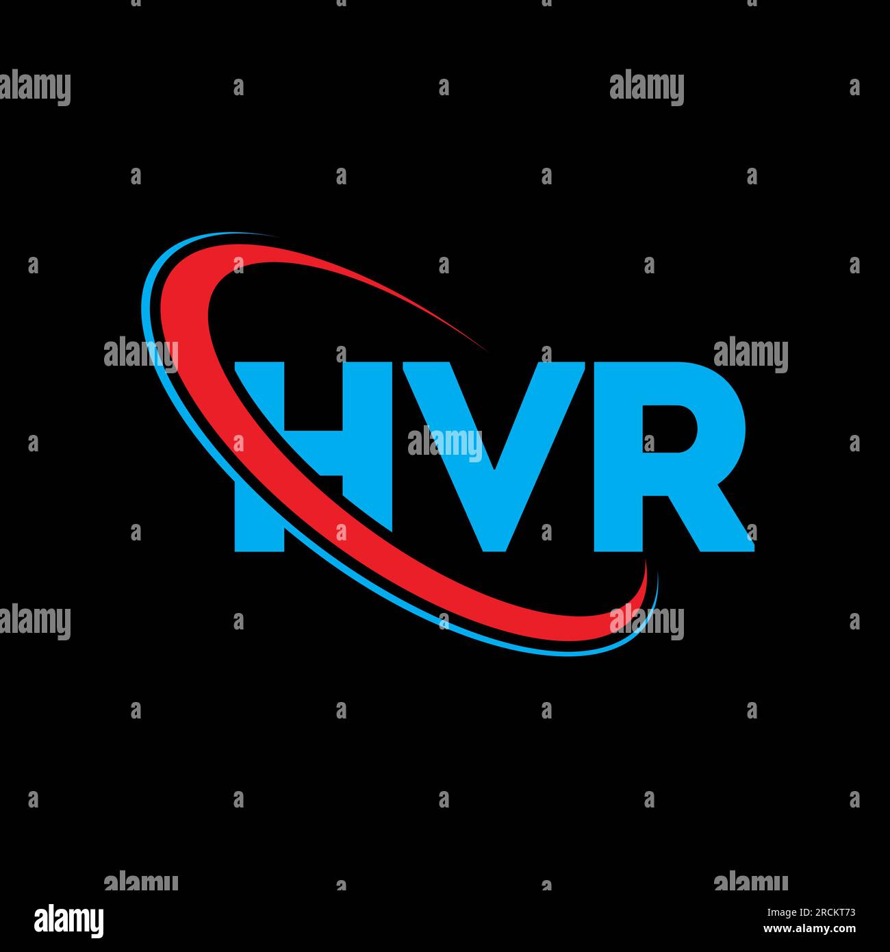 HVR logo. HVR letter. HVR letter logo design. Initials HVR logo linked ...