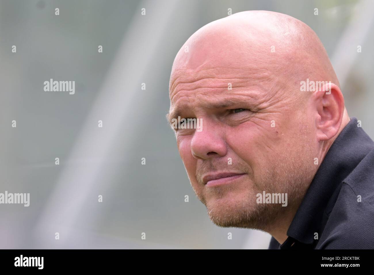 DELDEN - PEC Zwolle trainer coach Johnny Jansen during the friendly ...