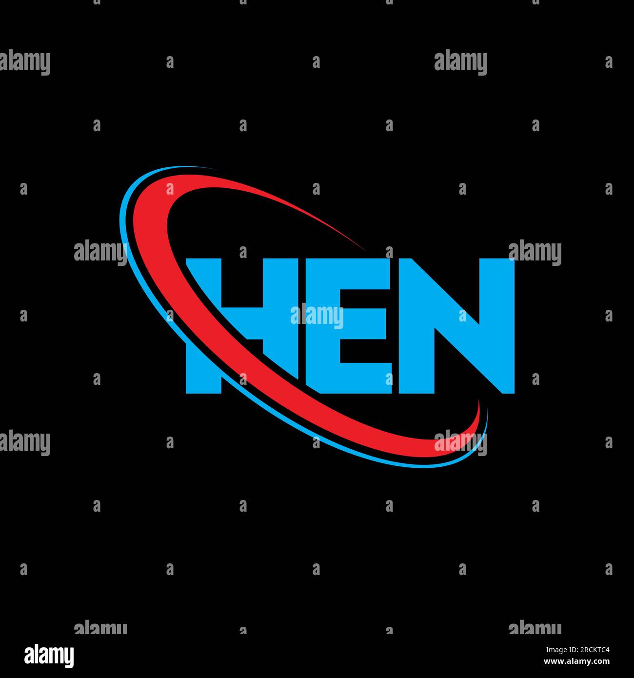 HEN logo. HEN letter. HEN letter logo design. Initials HEN logo linked ...