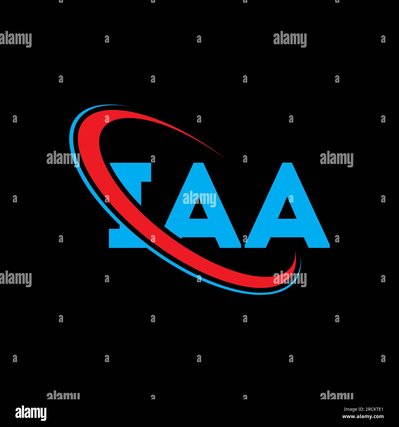 IAA logo. IAA letter. IAA letter logo design. Initials IAA logo linked ...