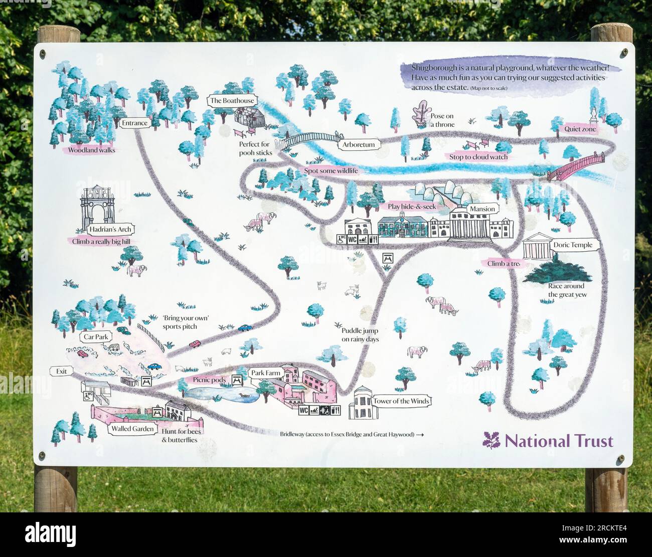 Shugborough Estate, Milford, Staffordshire, England, UK - visitor ...