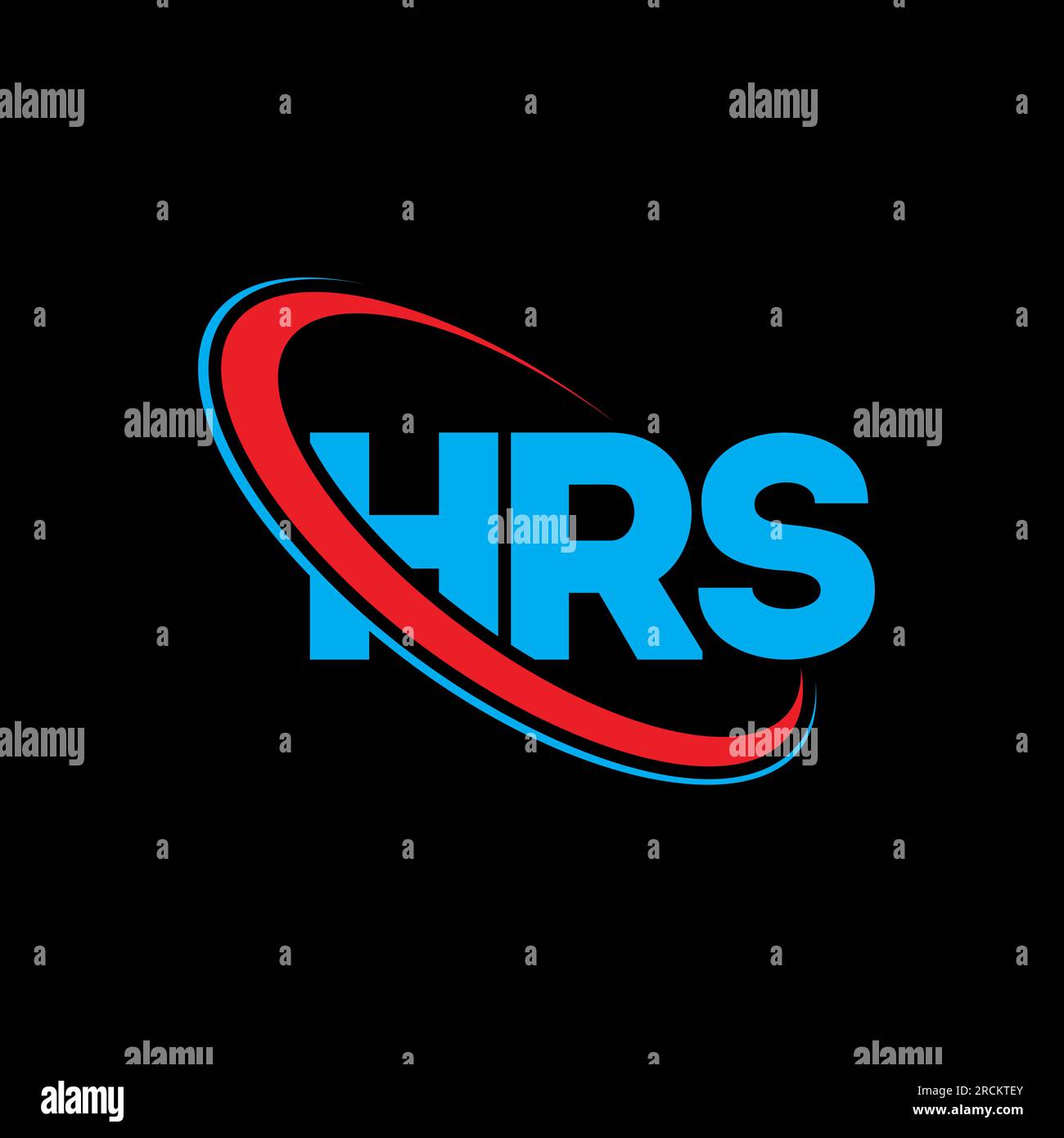 HRS logo. HRS letter. HRS letter logo design. Initials HRS logo linked ...