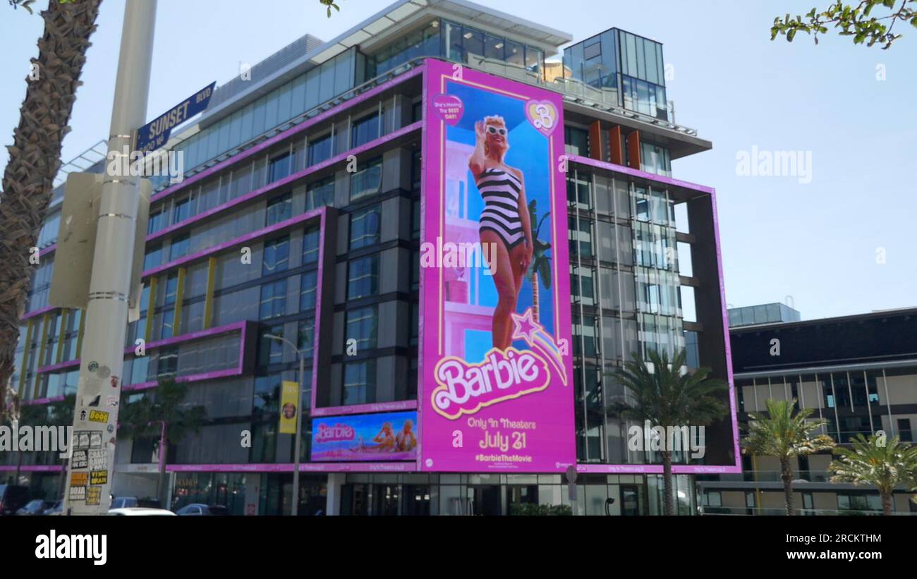 Los Angeles, California, USA 13th July 2023 Barbie Margot Robbie ...