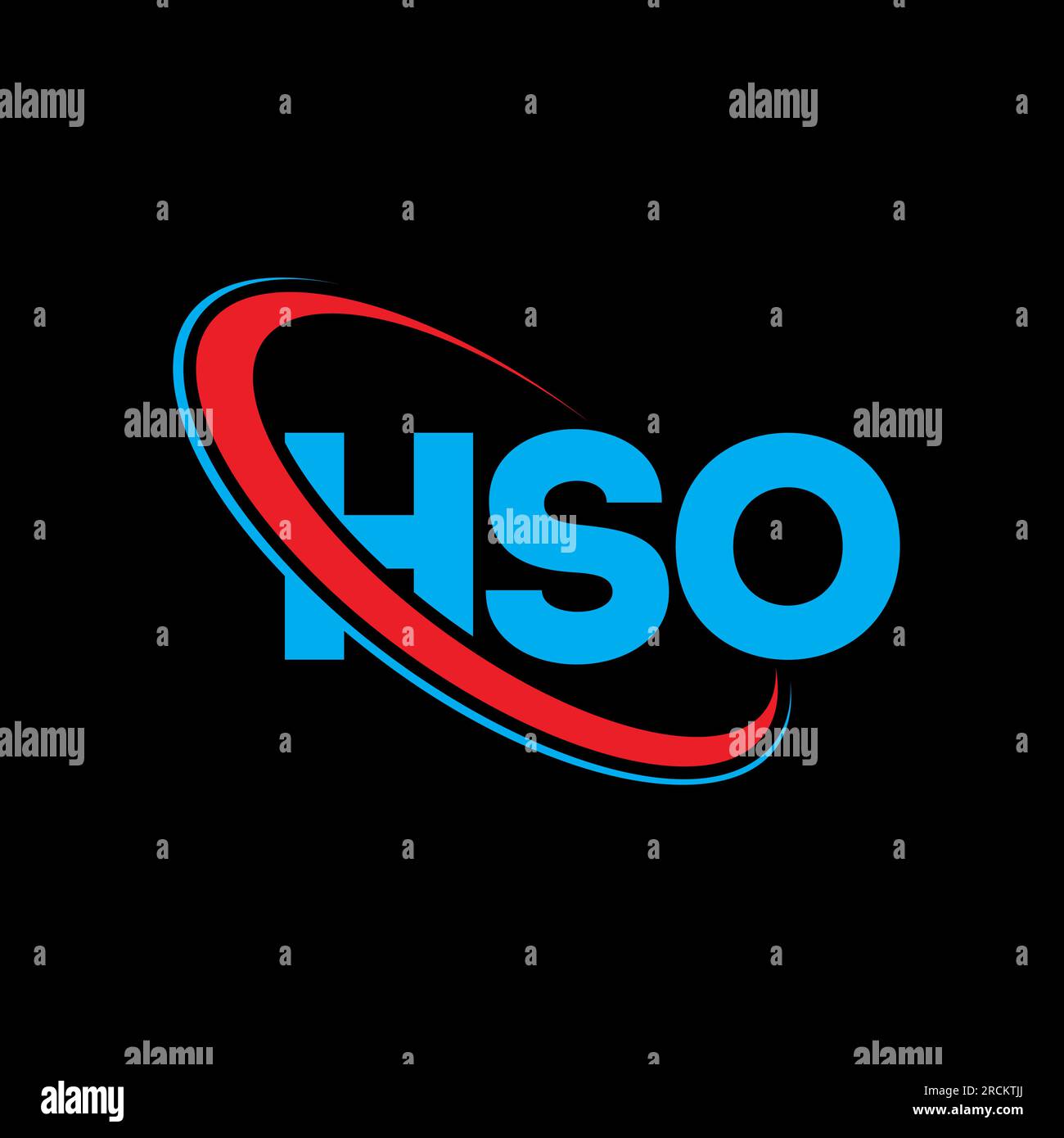 HSO logo. HSO letter. HSO letter logo design. Initials HSO logo linked ...