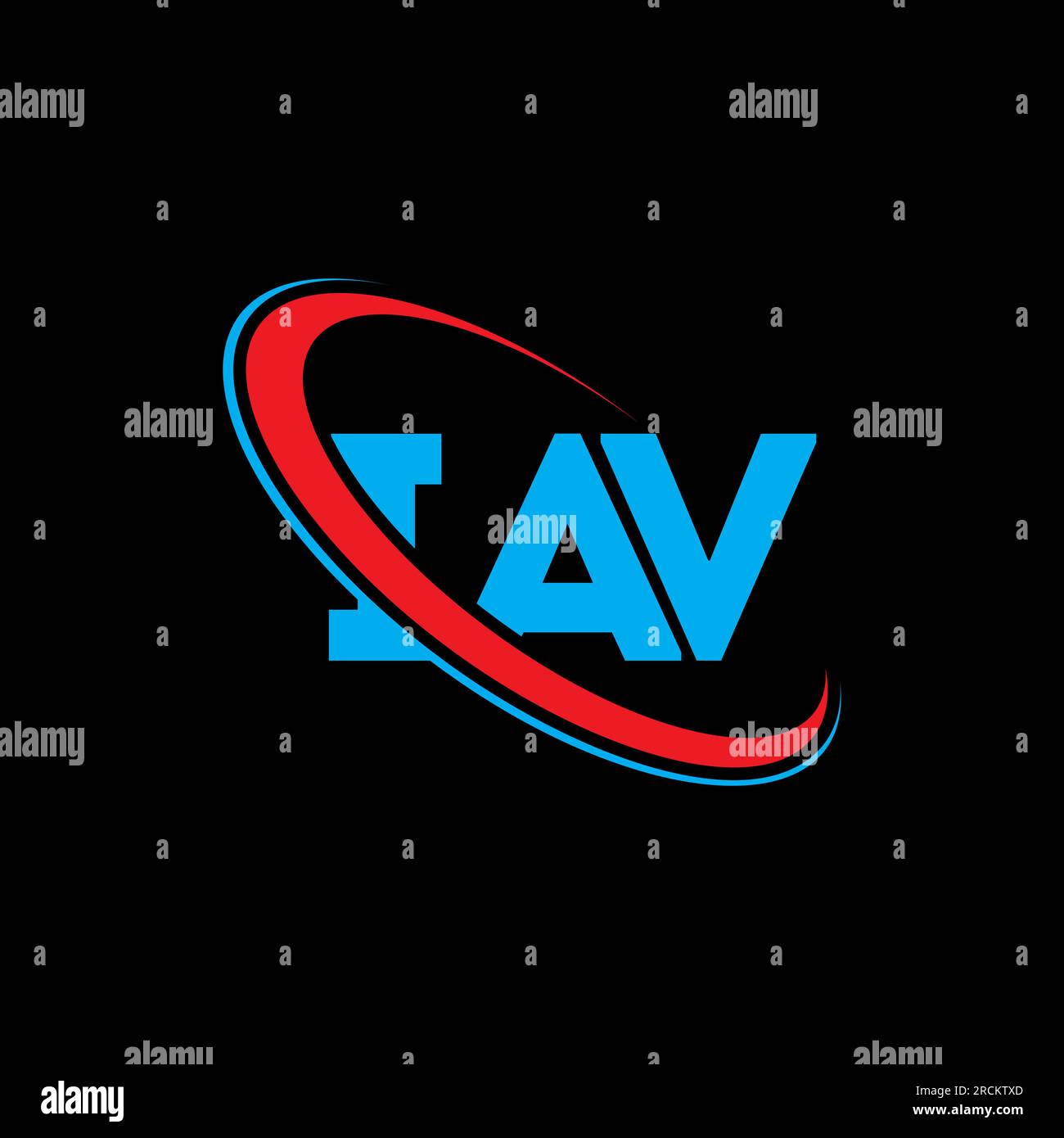 IAV logo. IAV letter. IAV letter logo design. Initials IAV logo linked ...