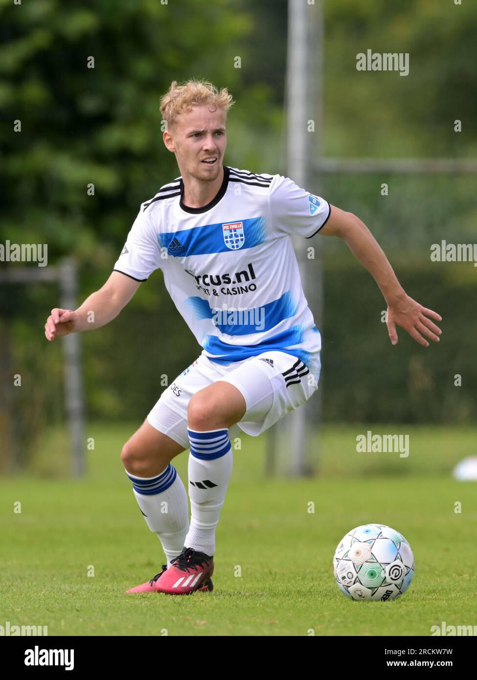 DELDEN - Dean Huibers of PEC Zwolle during the friendly match between ...