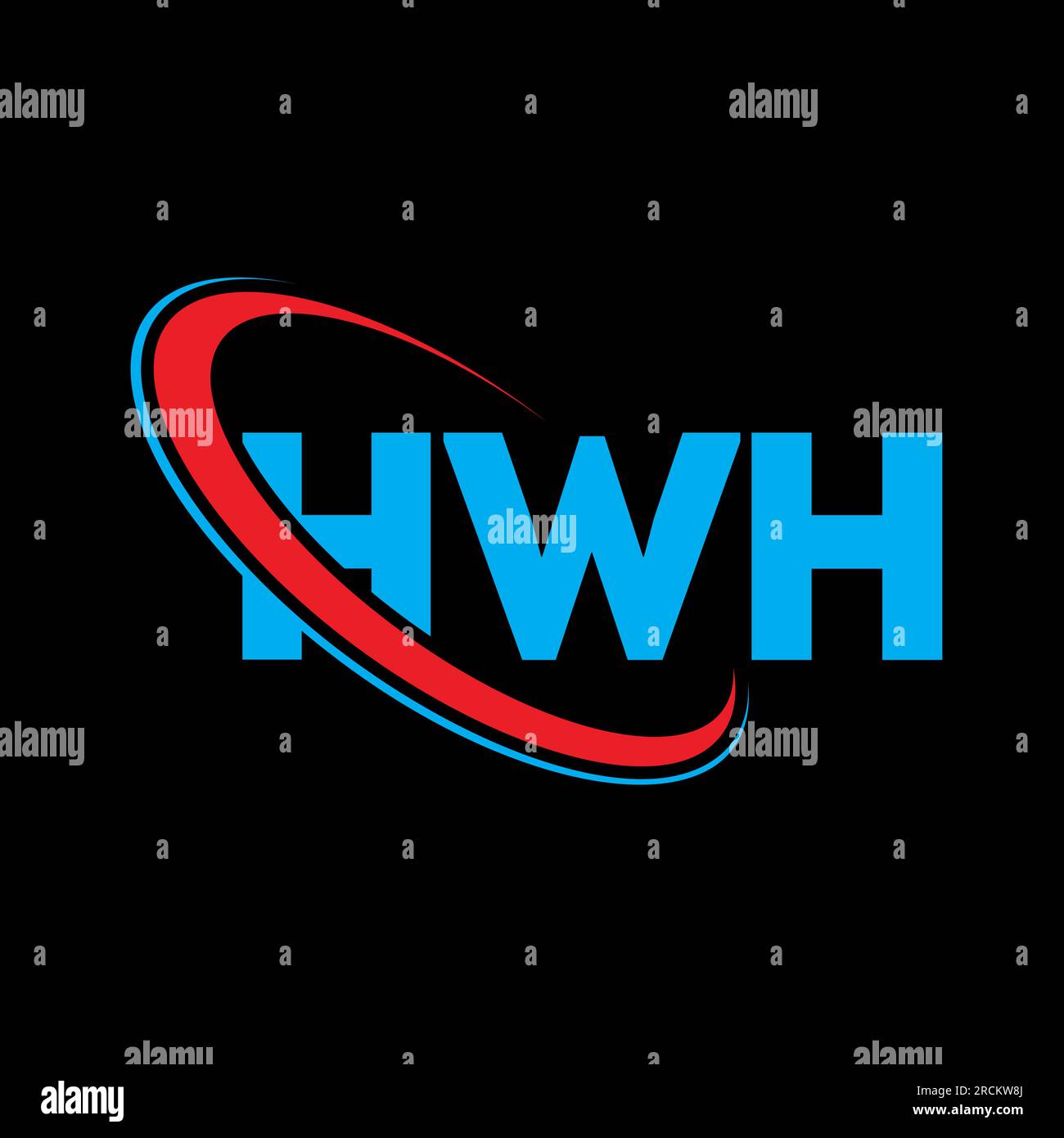 Hwh logo design hi-res stock photography and images - Alamy