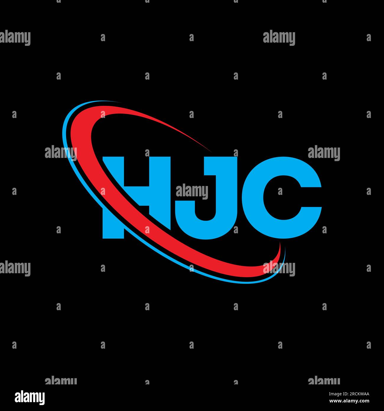 HJC logo. HJC letter. HJC letter logo design. Initials HJC logo linked ...